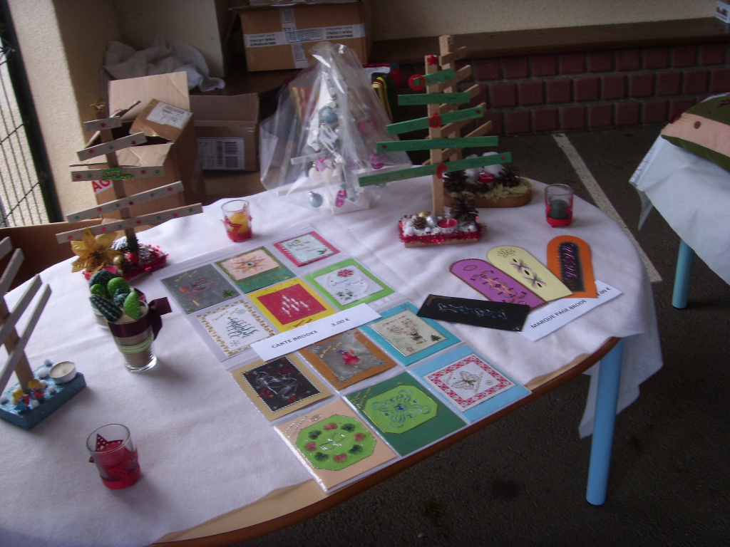 Notre marché de noël | Ecole Maternelle de la Corveraine